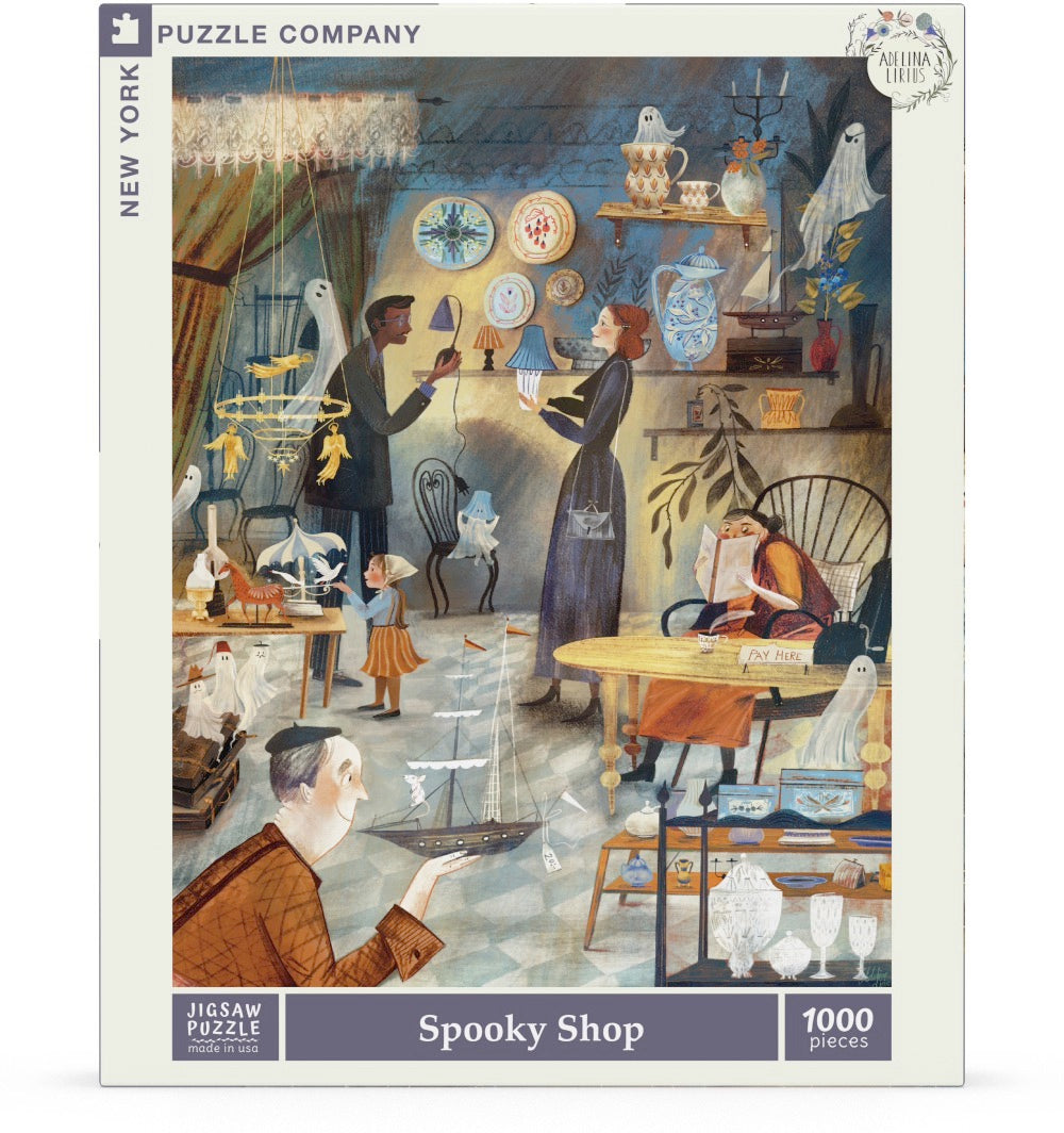 Spooky Shop - 1000 Piece Adelina Lirius Jigsaw Puzzle – New York Puzzle ...