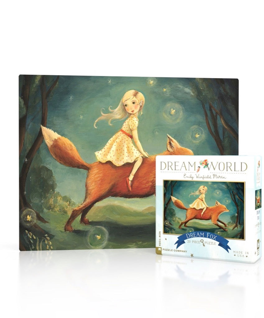 Dream Fox Mini - 20 Piece Dream World Mini Puzzle – New York Puzzle Company