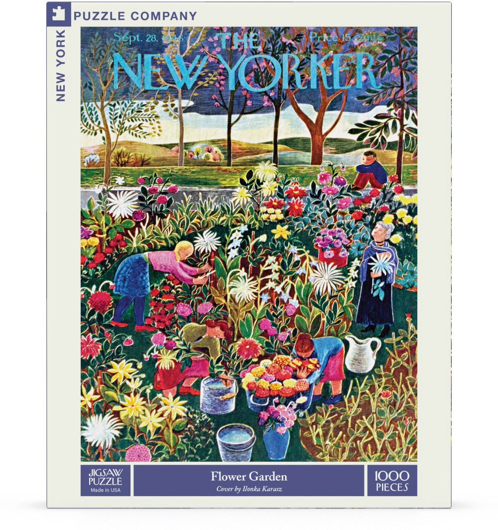 Flower Garden - 1000 Piece New Yorker Jigsaw Puzzle – New York Puzzle Company