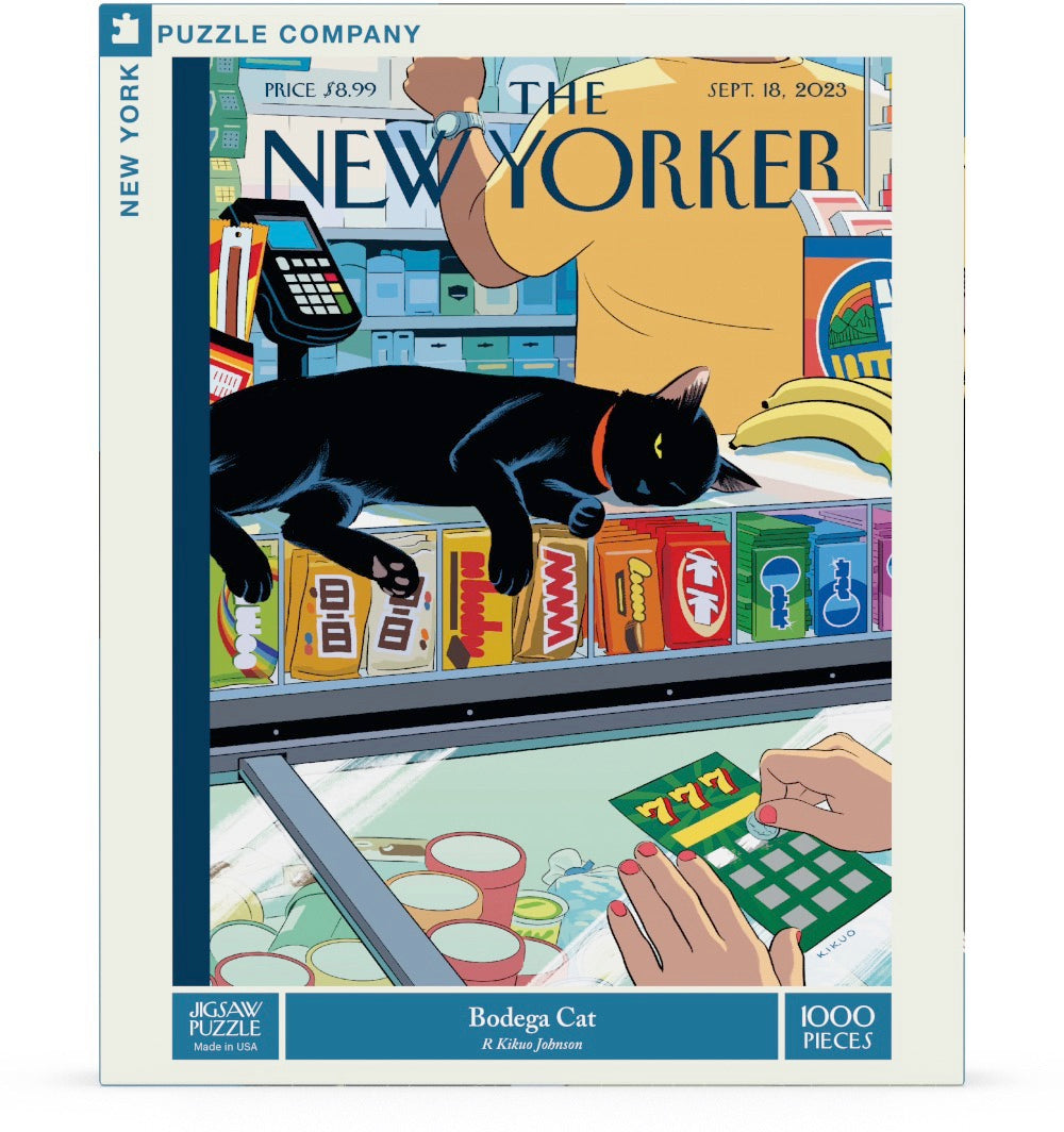 Bodega Cat - 1000 Piece New Yorker Jigsaw Puzzle – New York Puzzle Company
