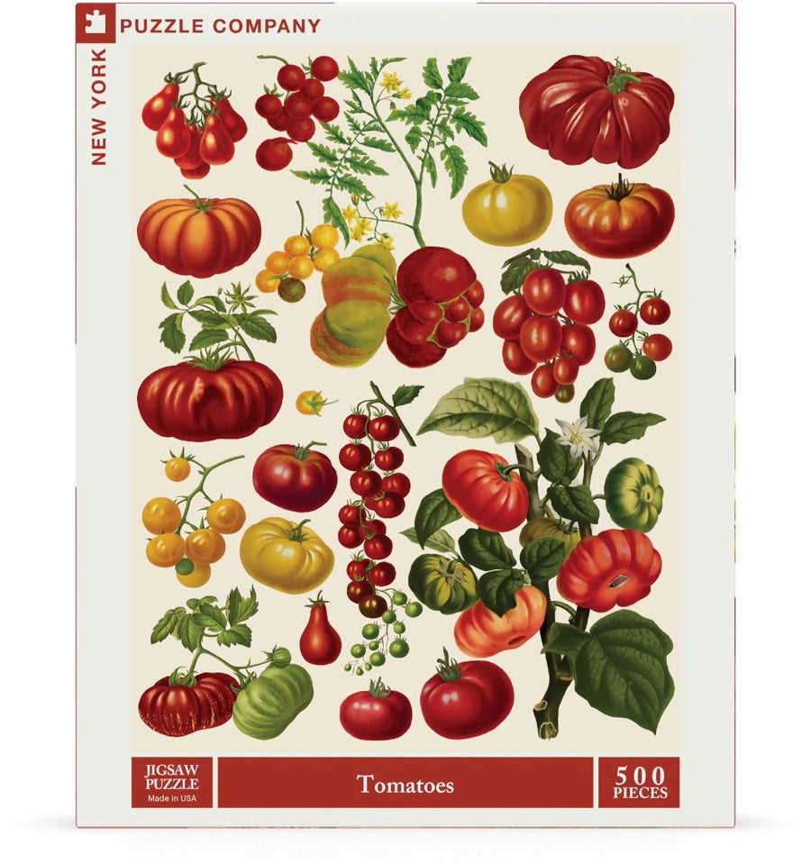 Tomatoes - 500 Piece Vintage Images Jigsaw Puzzle – New York Puzzle Company