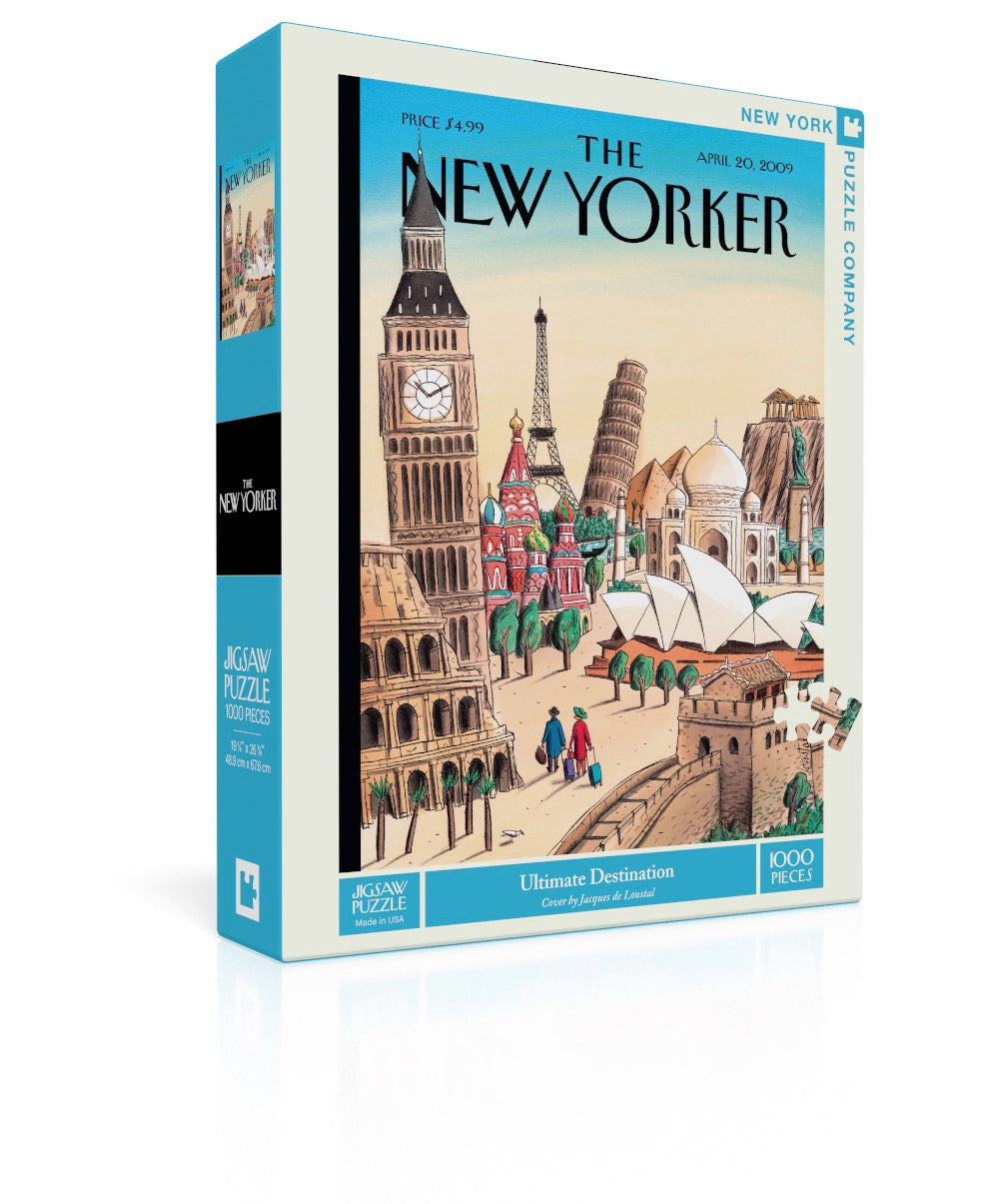 Ultimate Destination - 1000 Piece New Yorker Jigsaw Puzzle – New York Puzzle Company