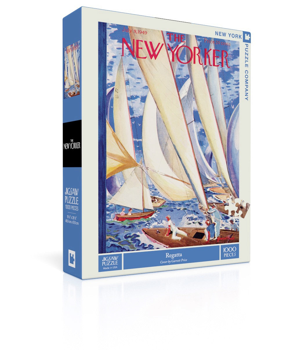 Regatta - 1000 Piece New Yorker Jigsaw Puzzle – New York Puzzle Company