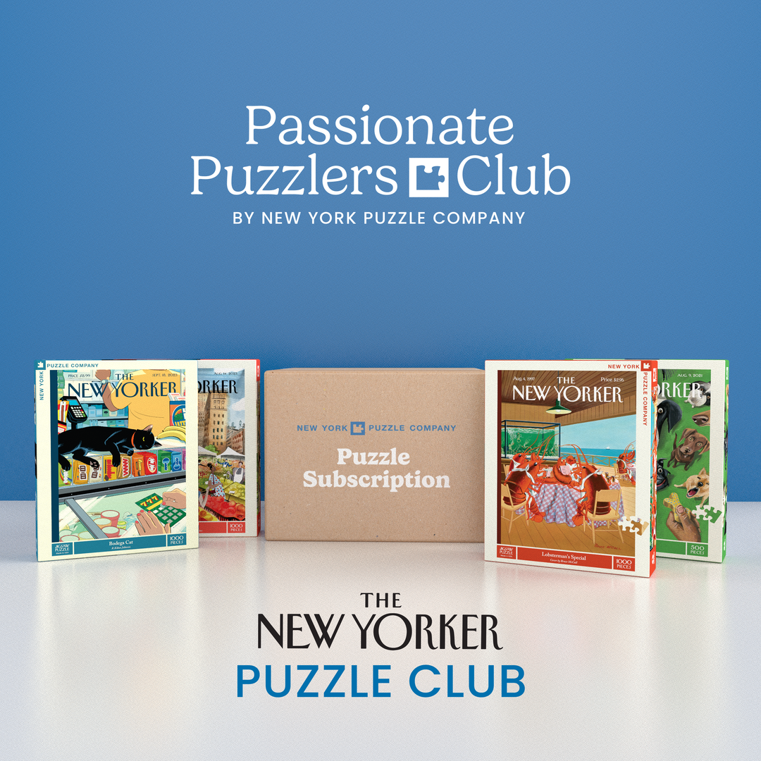 Passionate Puzzlers Club - New Yorker – New York Puzzle Company
